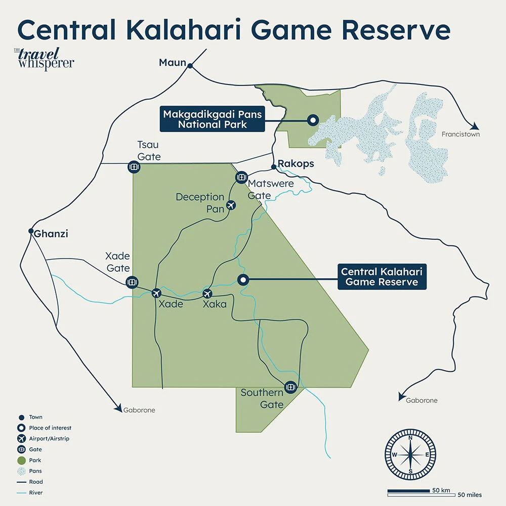 Visit Central Kalahari | Custom Trips by Botswana Experts